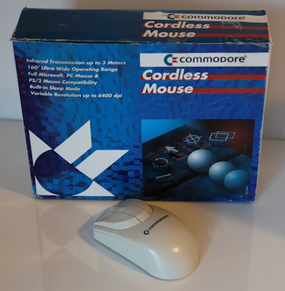 Commodore Cordless Mouse - Tietokonemuseo