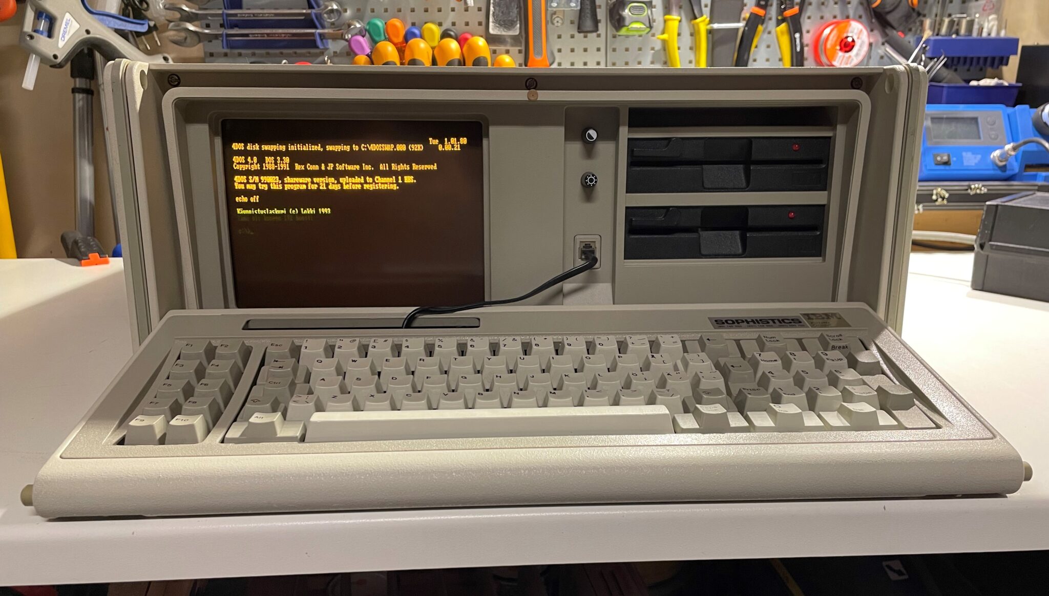 IBM PC Portable model 5155 - Tietokonemuseo