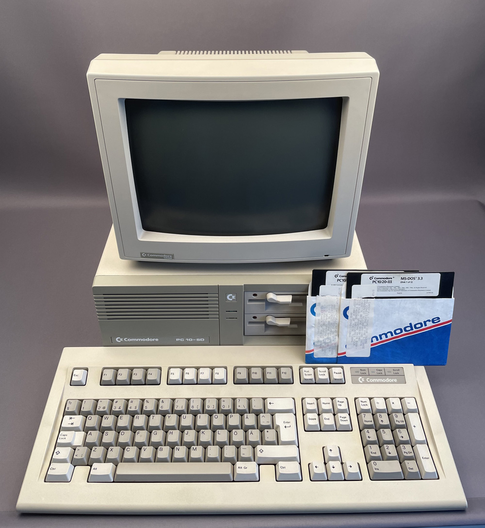Commodore PC 10-SD - Tietokonemuseo